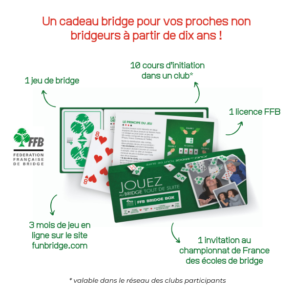 Apprenez le bridge facilement avec la FFB Bridge box