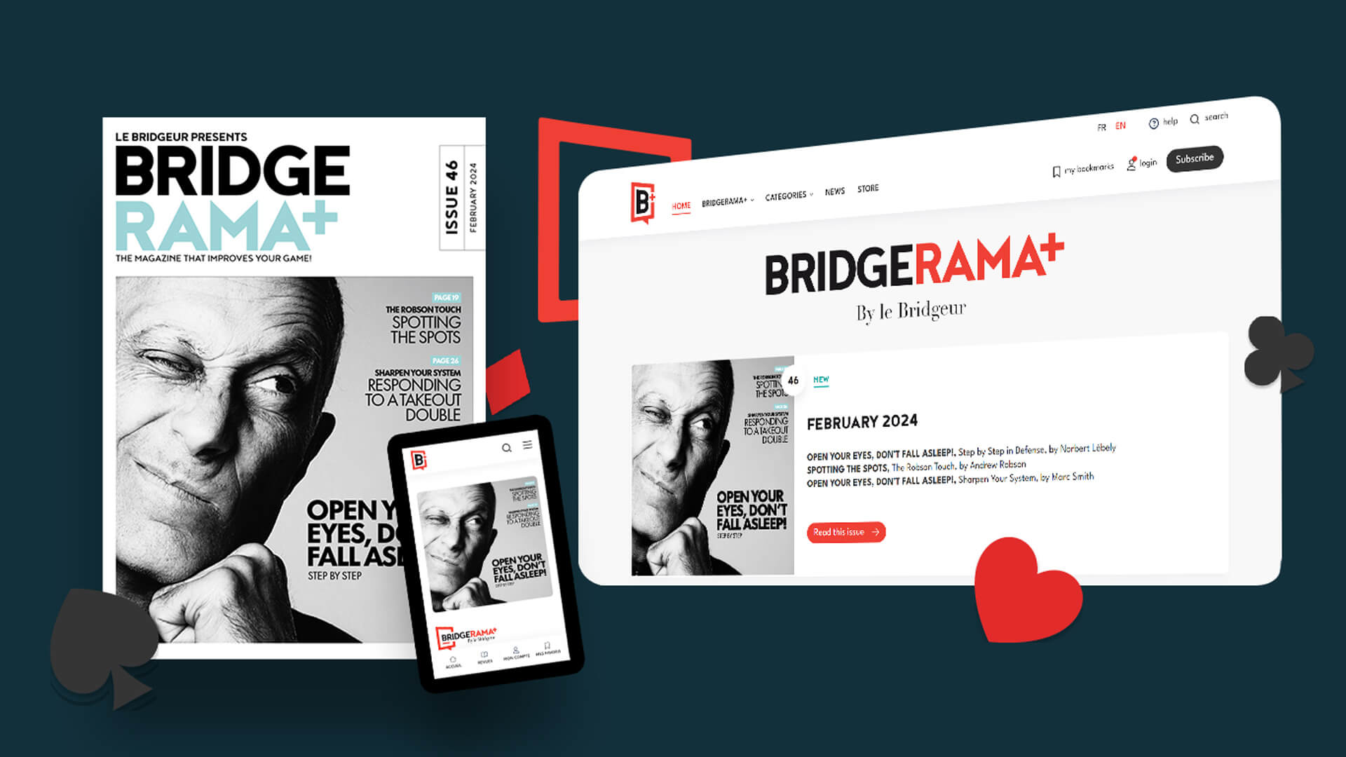 Bridgerama+, the reference magazine on bridge, is getting a makeover ...