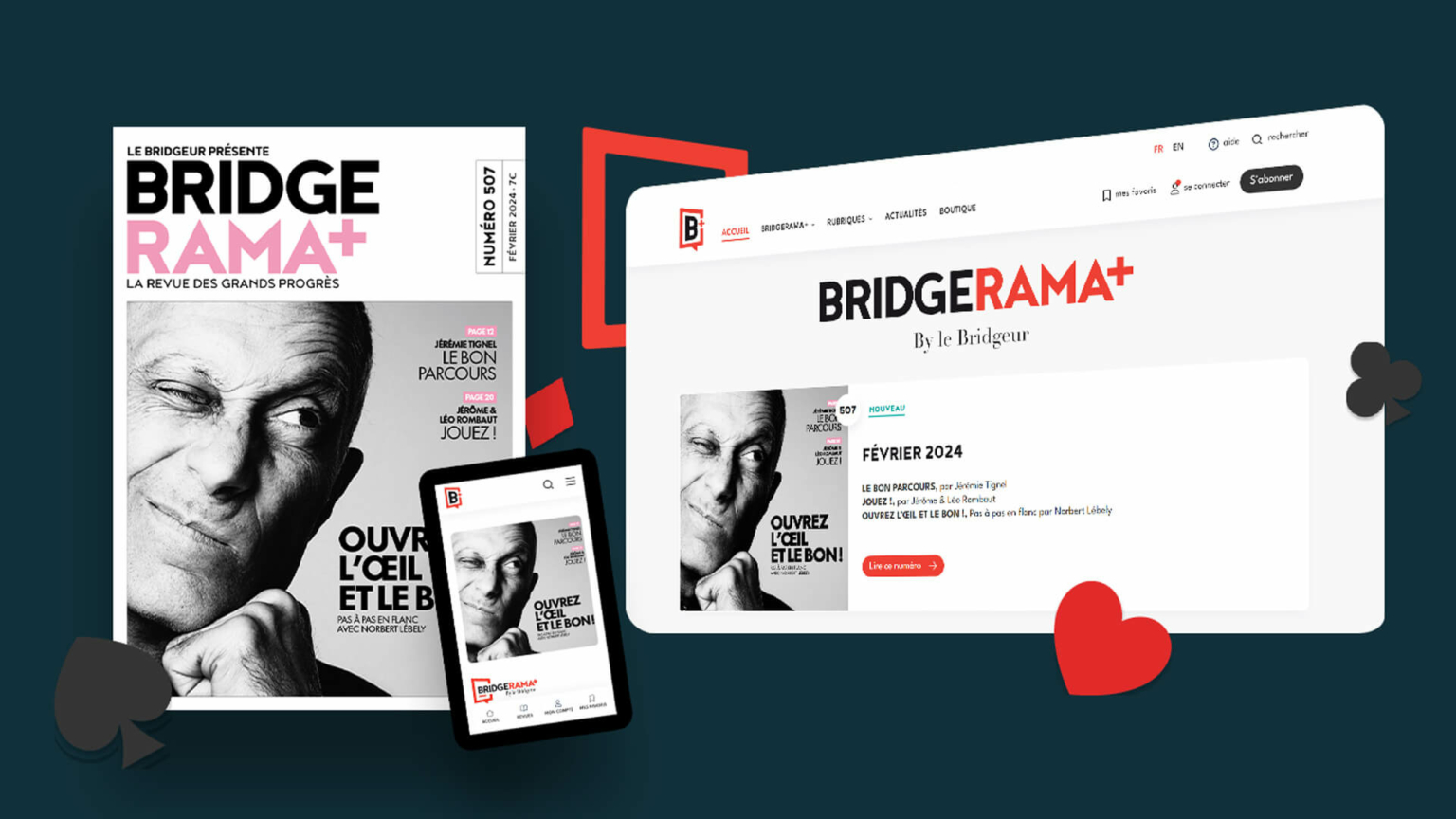 Bridgerama+, le magazine de référence du bridge, fait peau neuve ...